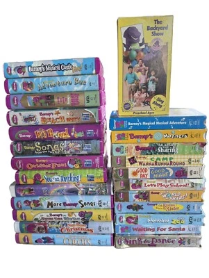Best Barney Vhs Lot Deals Dealsan