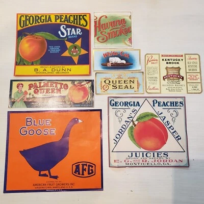 Best Vintage Fruit Crate Labels Deals | Dealsan