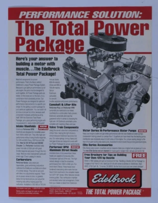 Best Edelbrock Power Package Deals | Dealsan