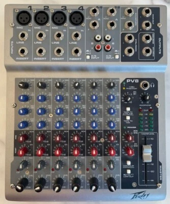 Best Peavey Pv8 Mixer Deals | Dealsan