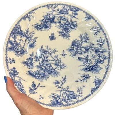 Best Blue Toile Plate Deals | Dealsan