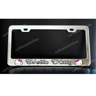 Best Hello Kitty License Plate Frame Deals | Dealsan