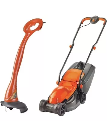 Flymo Chevron Electric Wheeled Rotary Lawnmower 32 V 1200 W - 32 Cm ...