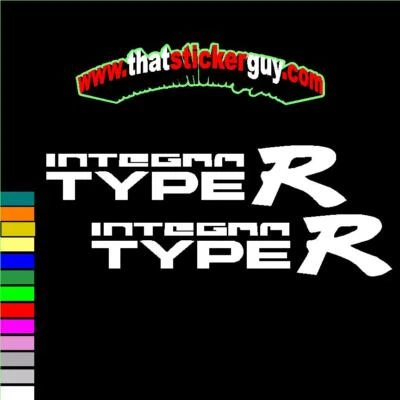 Best Type R Decal Deals | Dealsan
